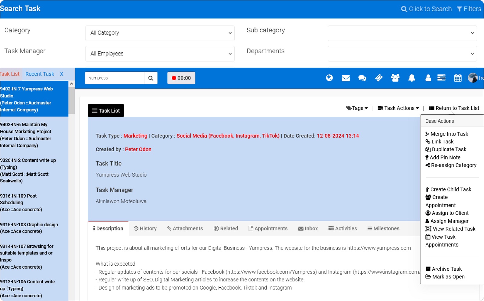 Interwebflow | Workflow Management System