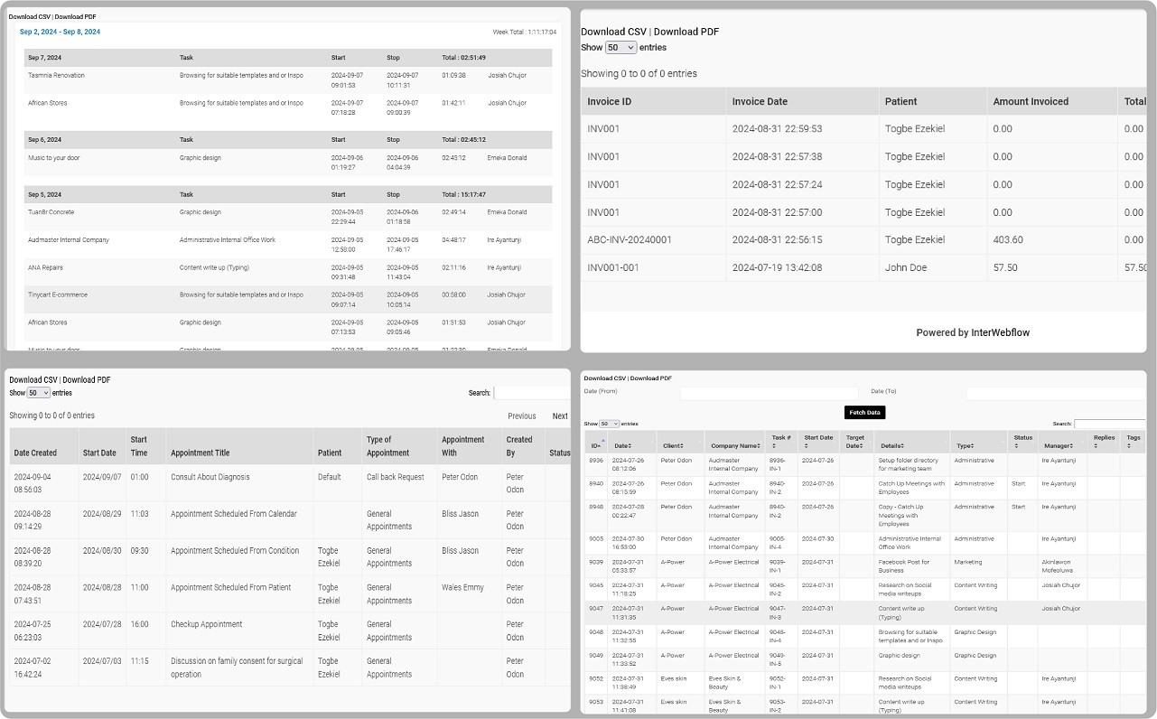 Interwebflow | Workflow Management System